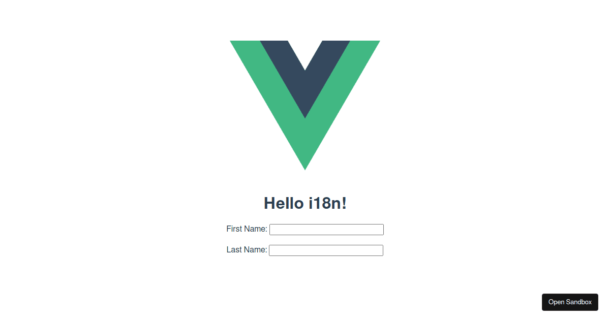 Vee-validate 3 sample project - Codesandbox