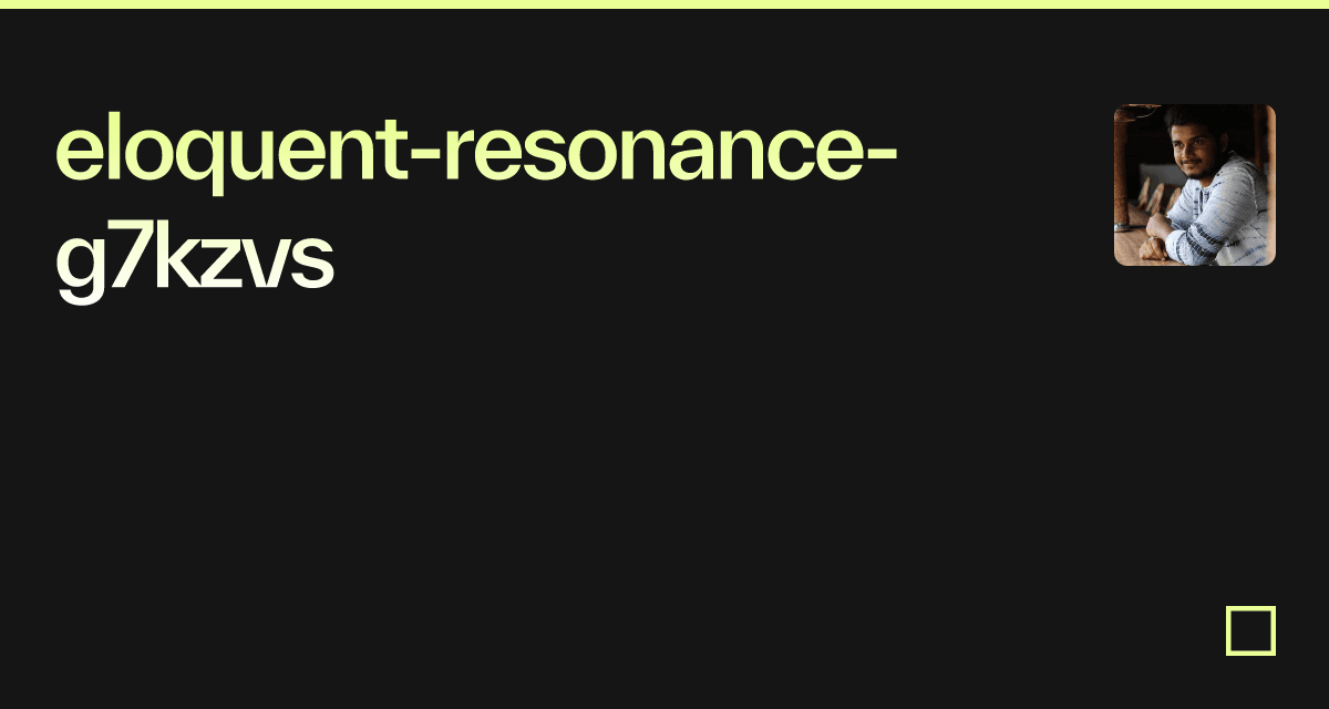 eloquent-resonance-g7kzvs - Codesandbox