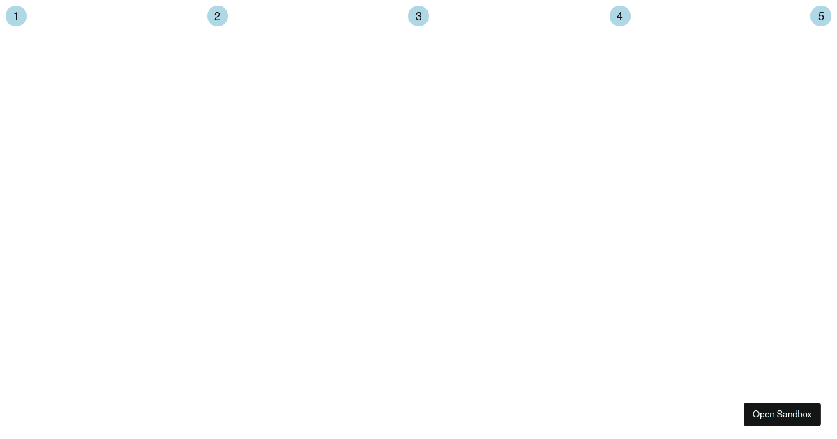 Stepper Component Codesandbox