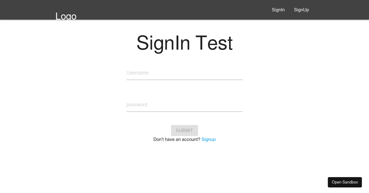 aws-cognito-setup - Codesandbox aws-cognito-setup - Codesandbox