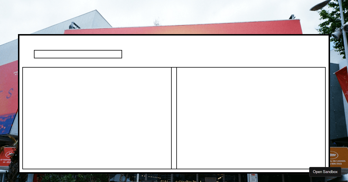 Digital Billboard - Codesandbox