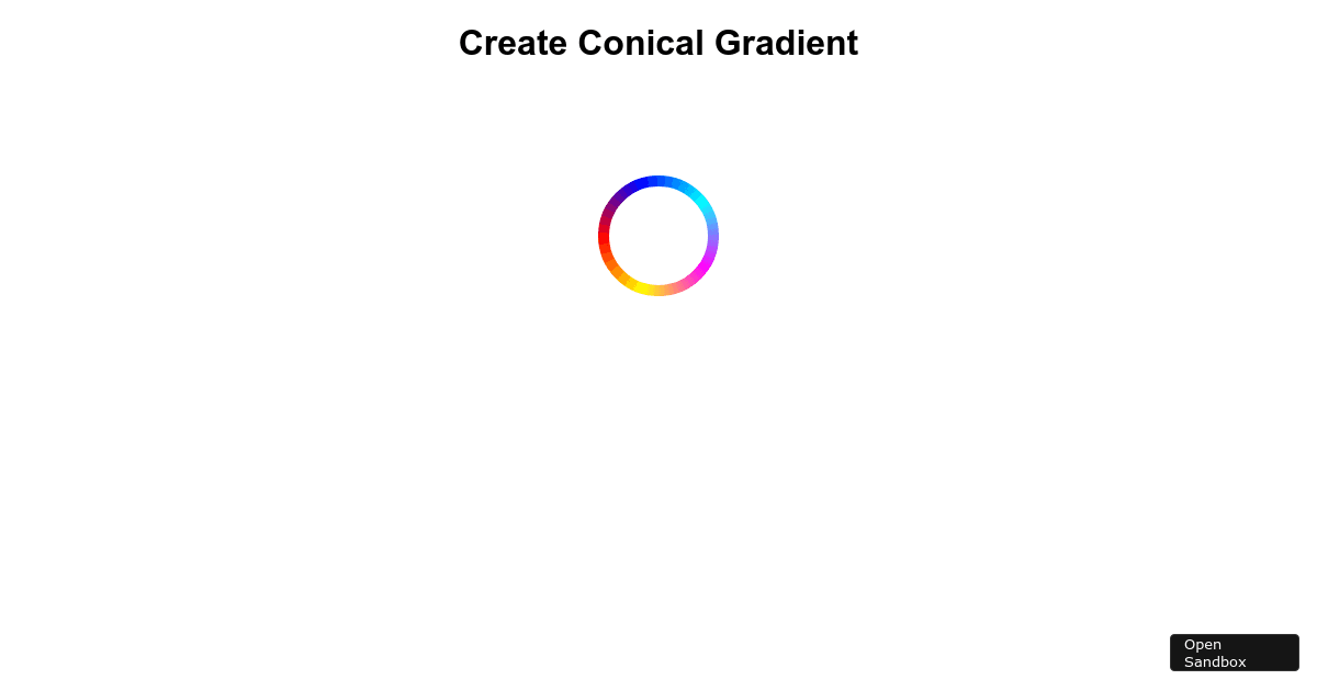 create-conical-gradient (forked) - Codesandbox