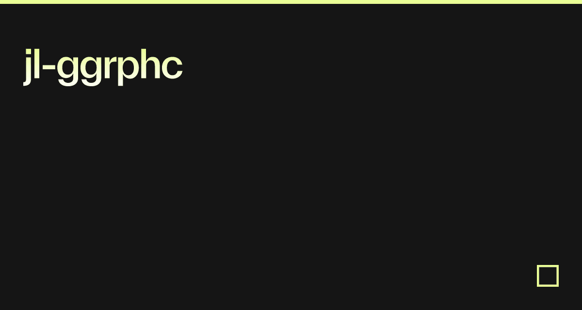 jl-ggrphc - Codesandbox