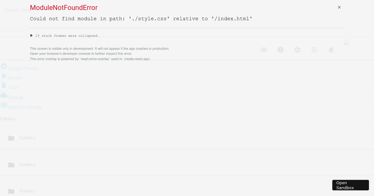 Html And Css Forked Codesandbox