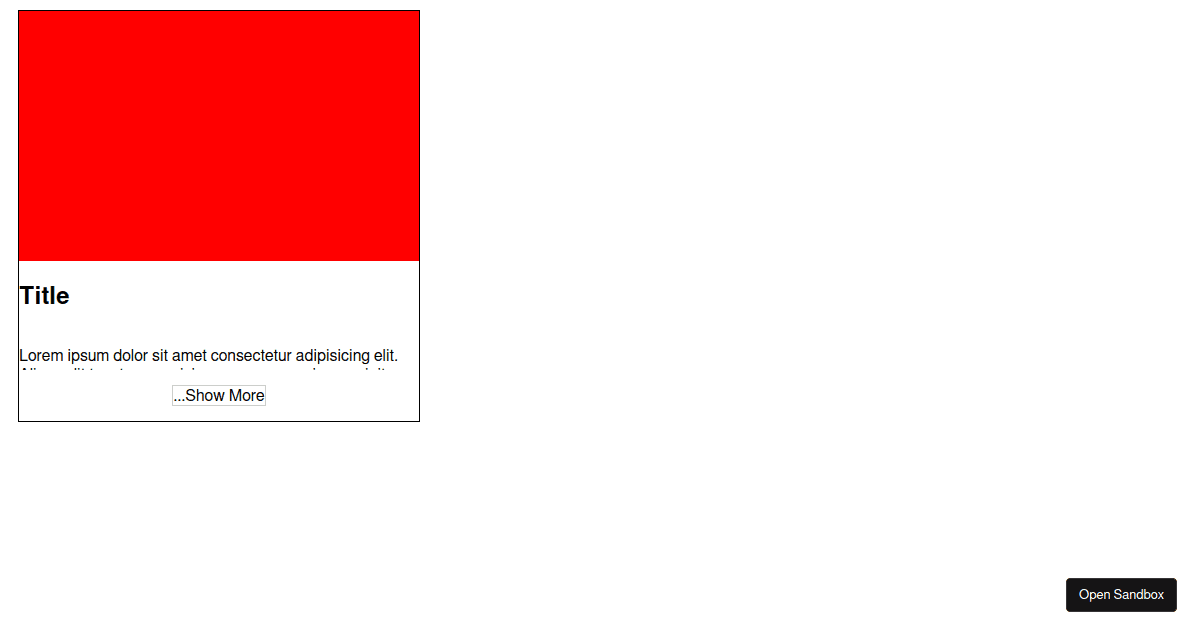 read more - Codesandbox