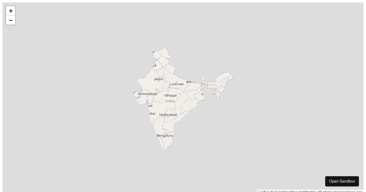 React Leaflet V3 How To Show Only One Country Using React Leaflet Forked Codesandbox 