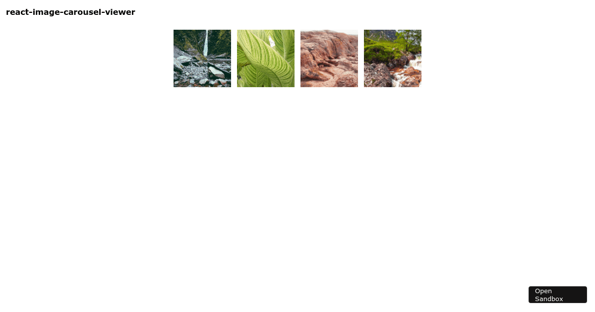 react-image-carousel-viewer example 1 (forked) - Codesandbox