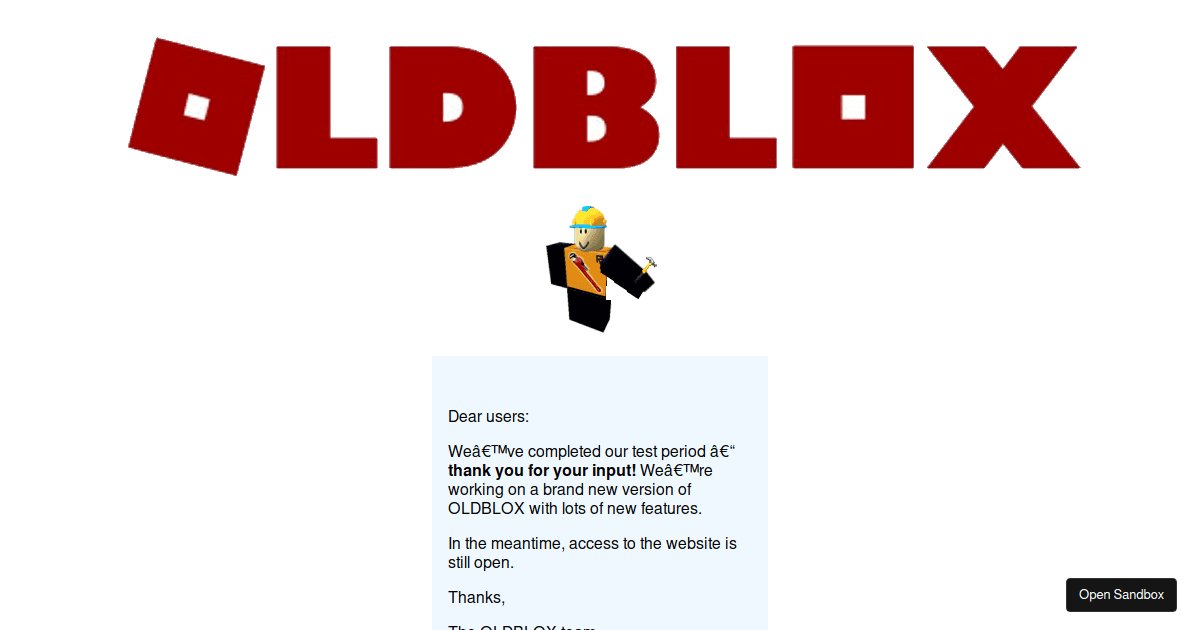 OLDBLOX/oldblox - Codesandbox