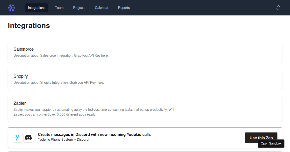 Tailwind - Zapier HTML - Codesandbox
