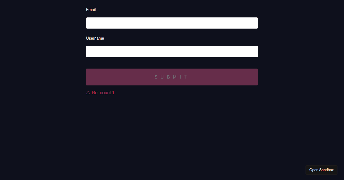 React Hook Form - Debounce onChange (forked) - Codesandbox