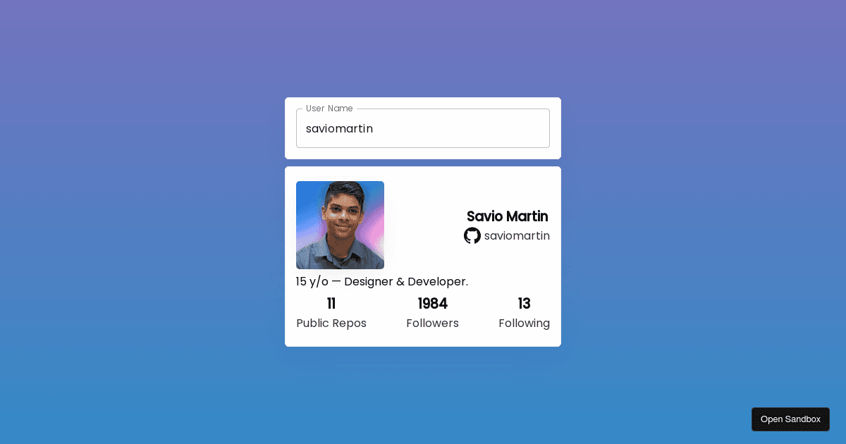 Uselocalstorage React Hook Forked Codesandbox