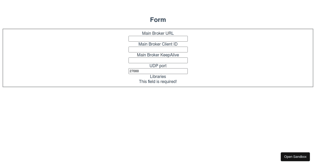 Vue Form Generator Field Array Issue Codesandbox