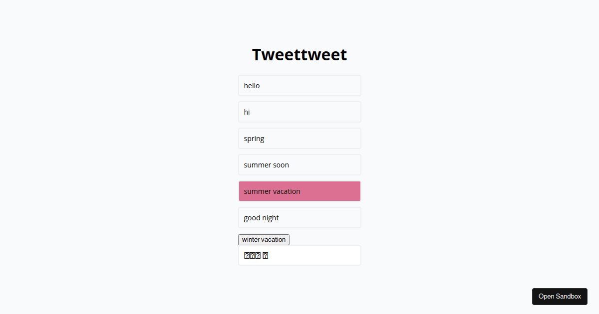 Dom Crud Codesandbox