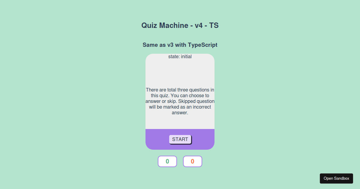 quiz-machine-v4-TS - Codesandbox