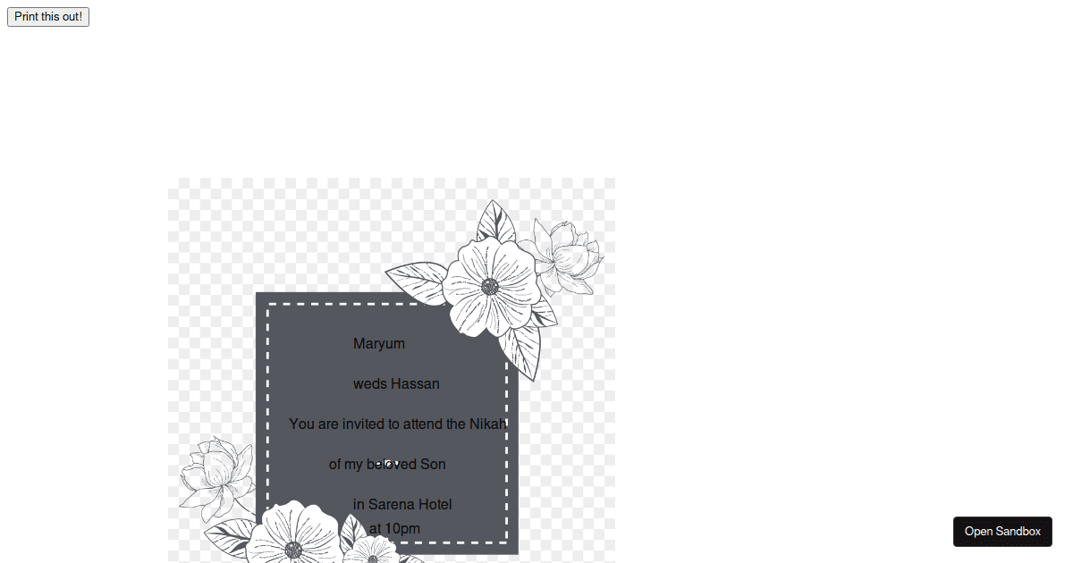 immutable-firefly-gfnie - Codesandbox