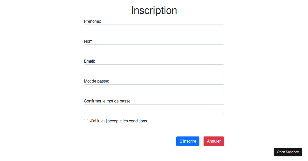 react-formik - Codesandbox