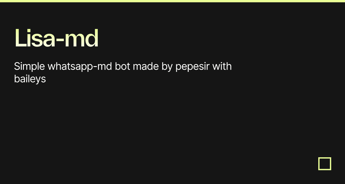 Lisa-md - Codesandbox