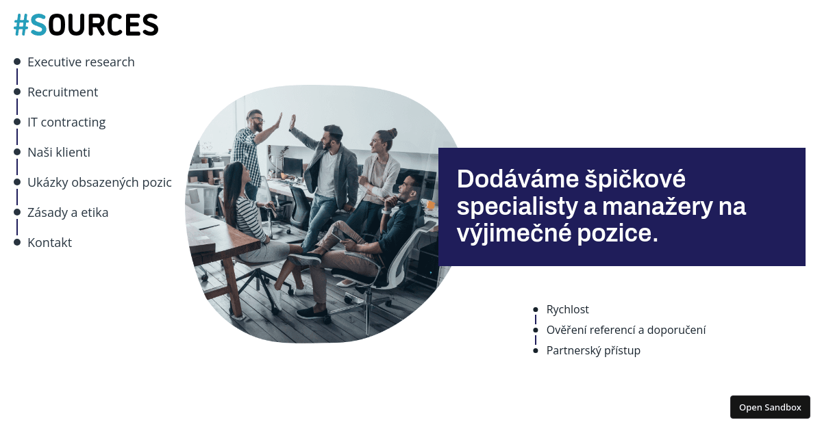 sources - Codesandbox