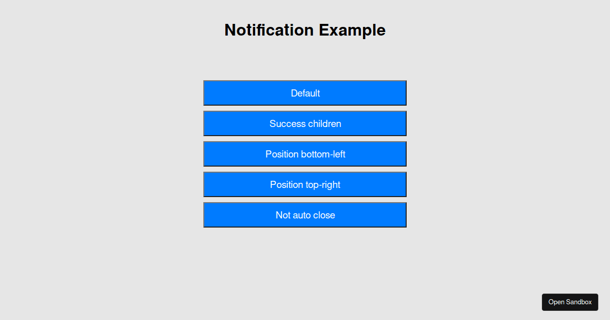 notification-toast - Codesandbox