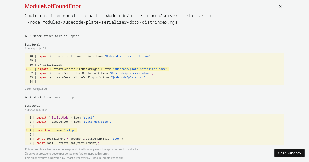 React-application-using-Plate UI - Codesandbox