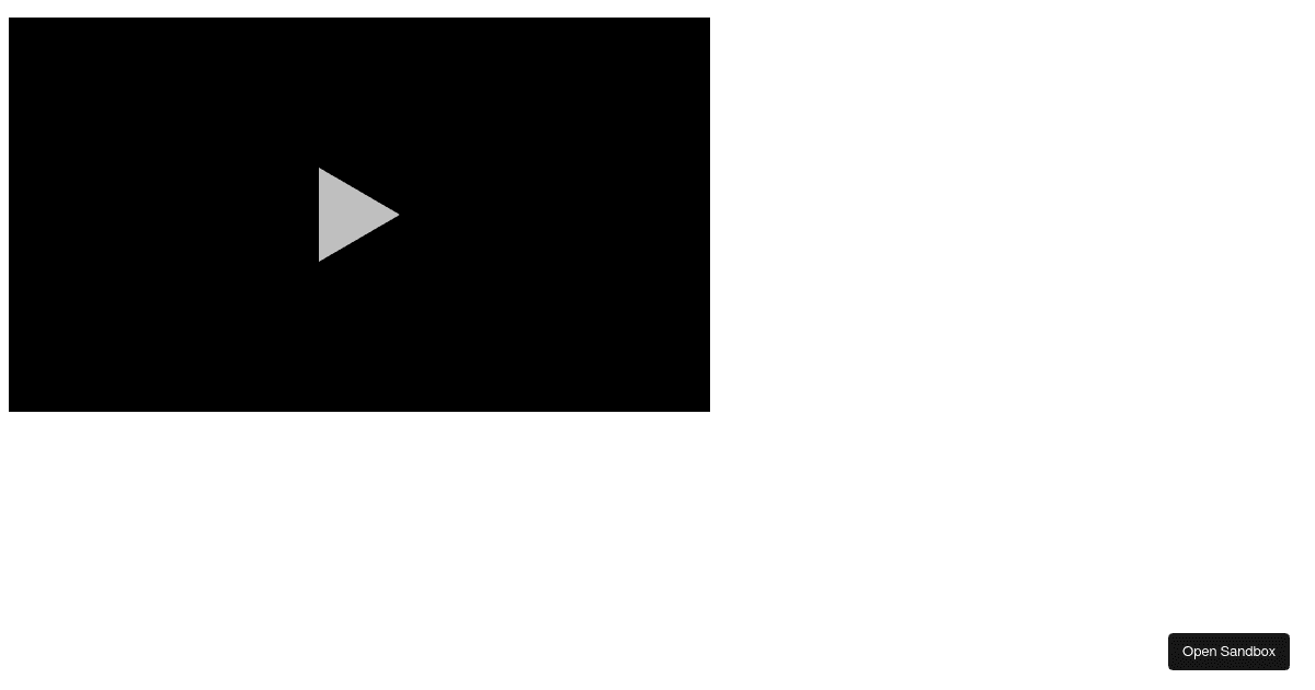 clappr-react-example (forked) - Codesandbox