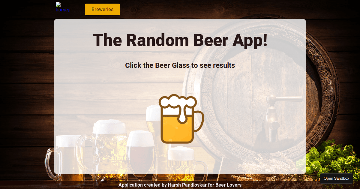 harshpandloskar/random-beer - Codesandbox