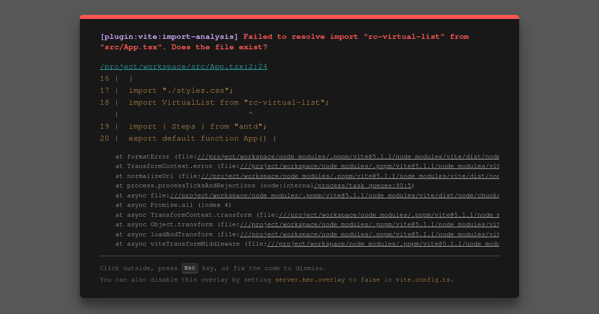 react-virtual-list - Codesandbox