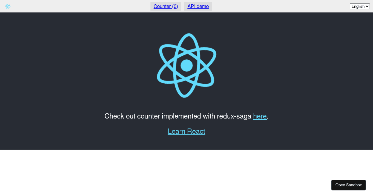 boilerplate-react-redux-saga - Codesandbox