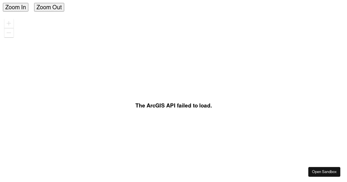 react-arcgis-control-the-map (forked) - Codesandbox