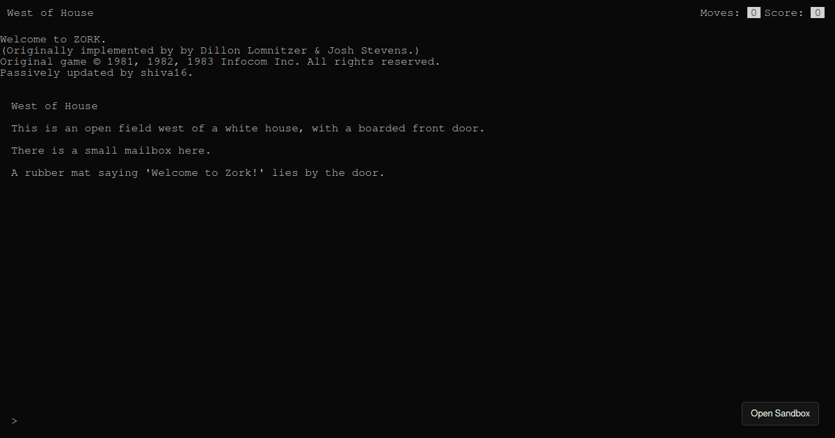 zork-nlp - Codesandbox
