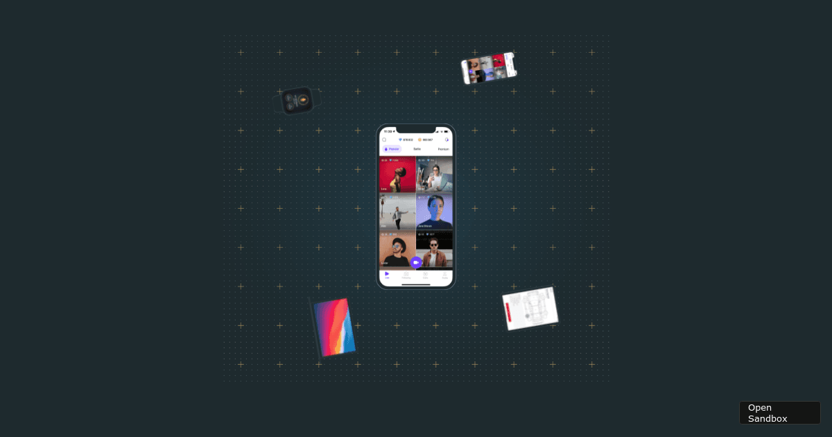 circle slider - Codesandbox