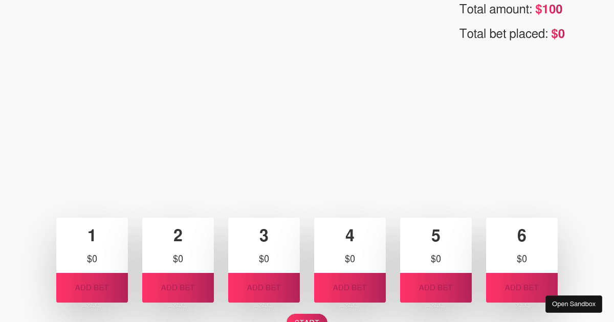 dice-game - Codesandbox