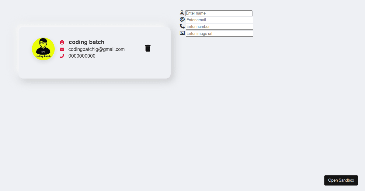 Step 4 - Codesandbox