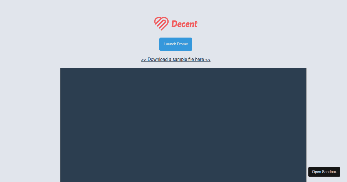 dromo-decent-poc - Codesandbox