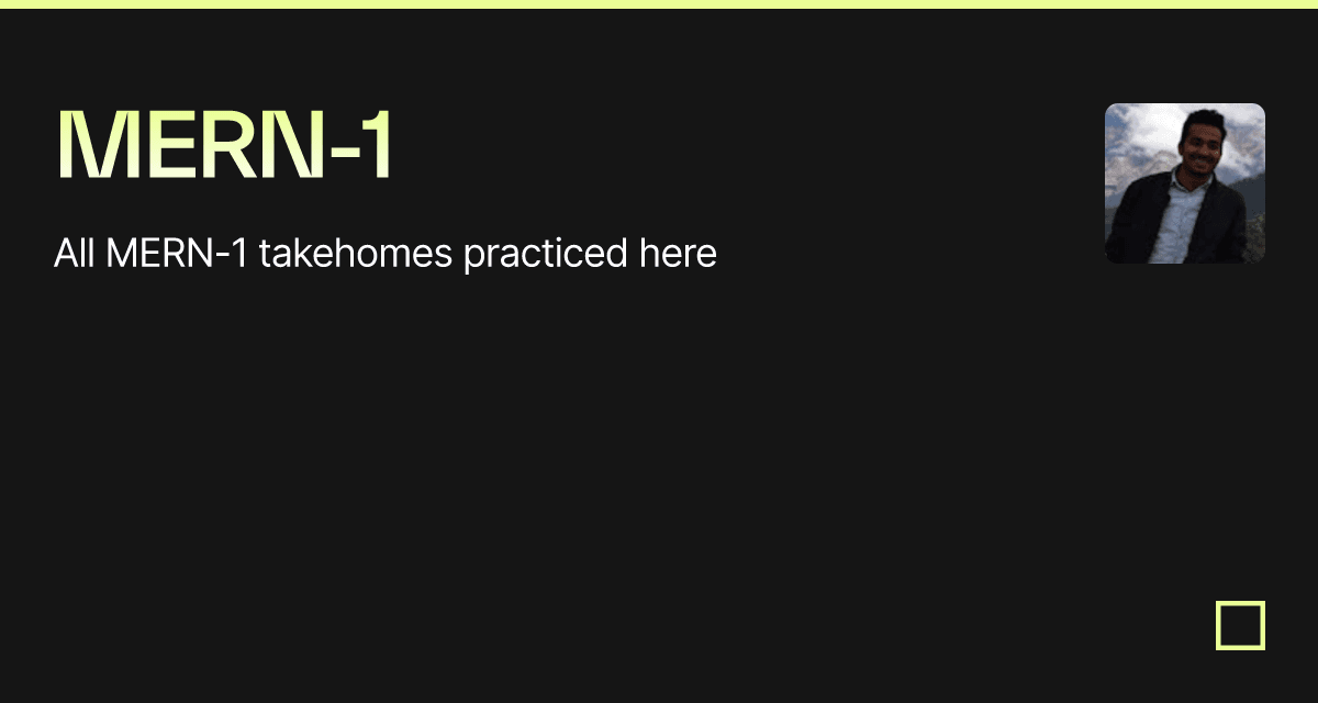 MERN-1 - Codesandbox