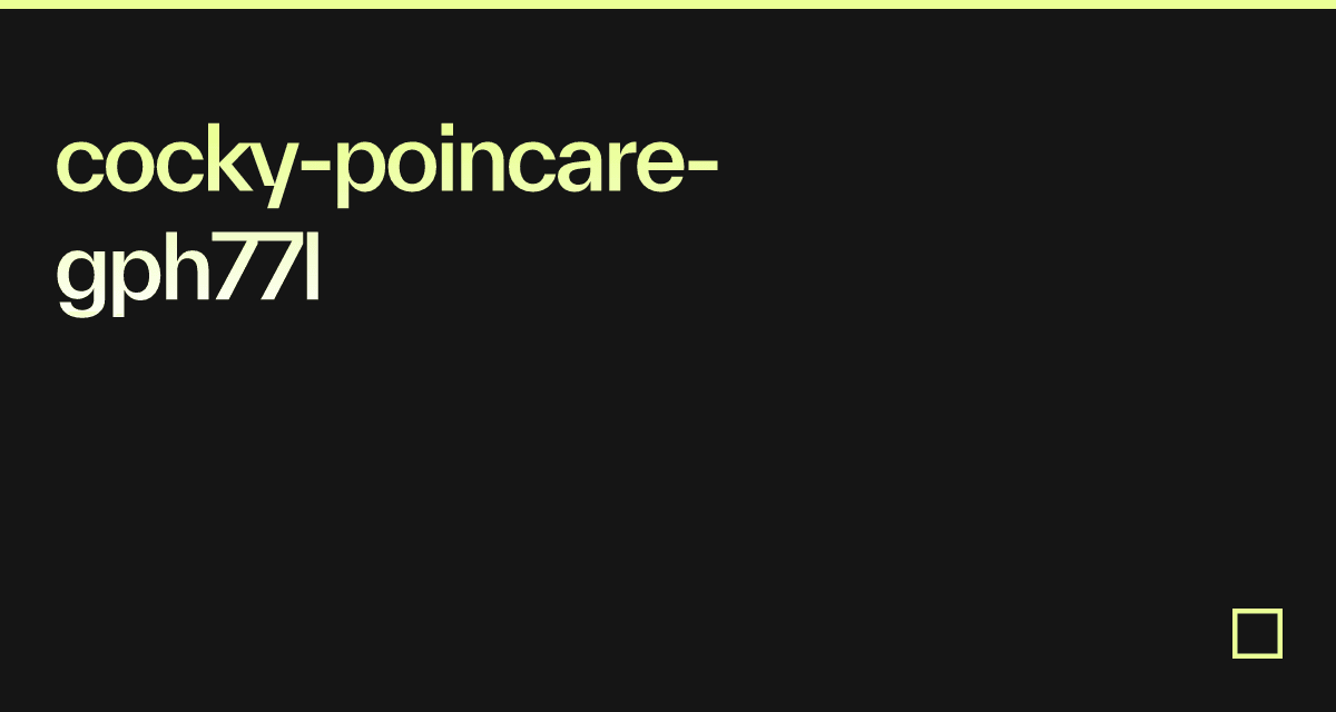 cocky-poincare-gph77l - Codesandbox