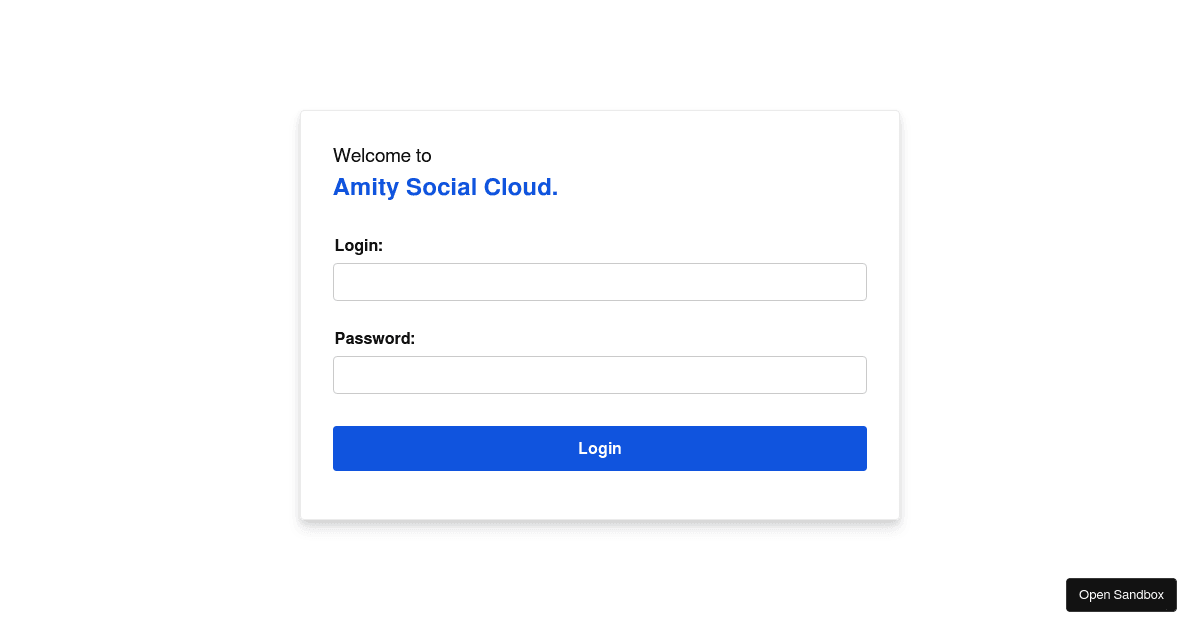 amity-social-cloud ui-kit - Codesandbox