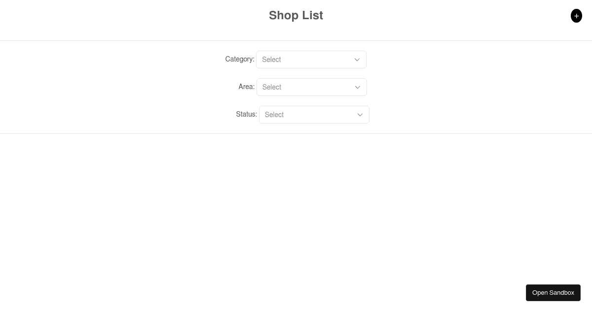 shop-list - Codesandbox