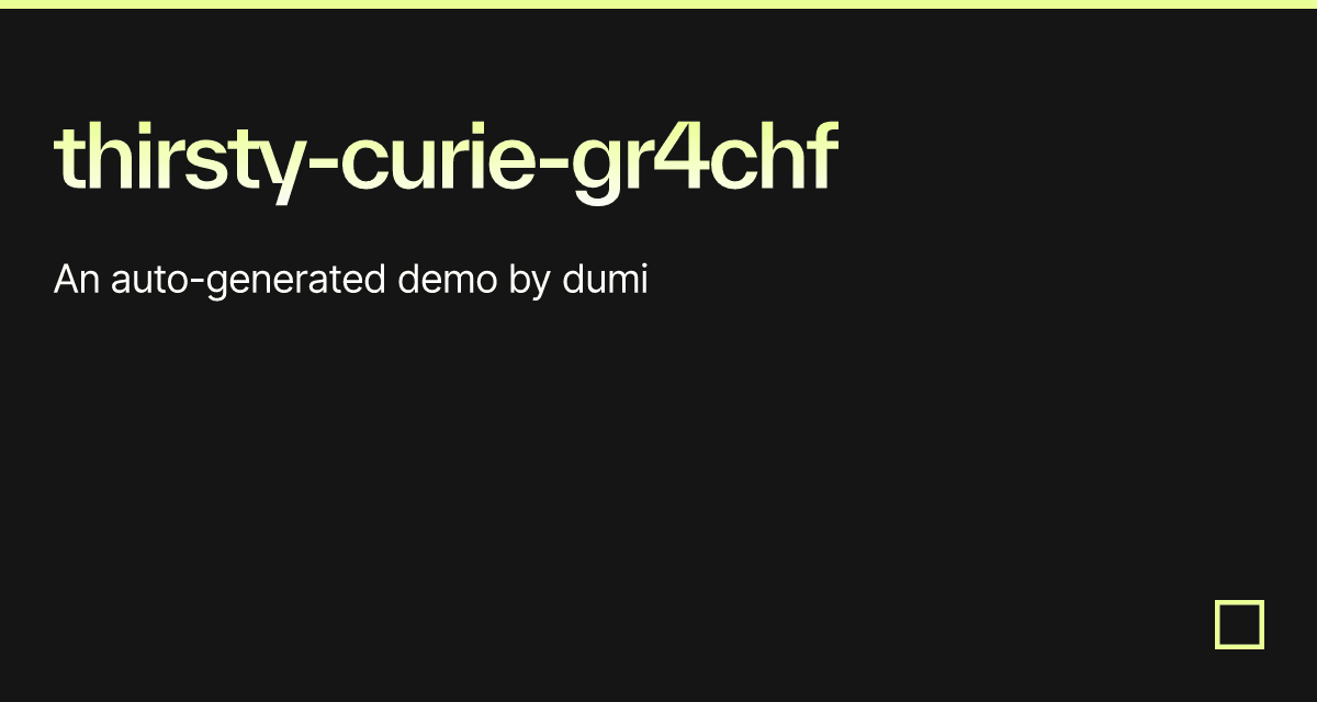 thirsty-curie-gr4chf - Codesandbox