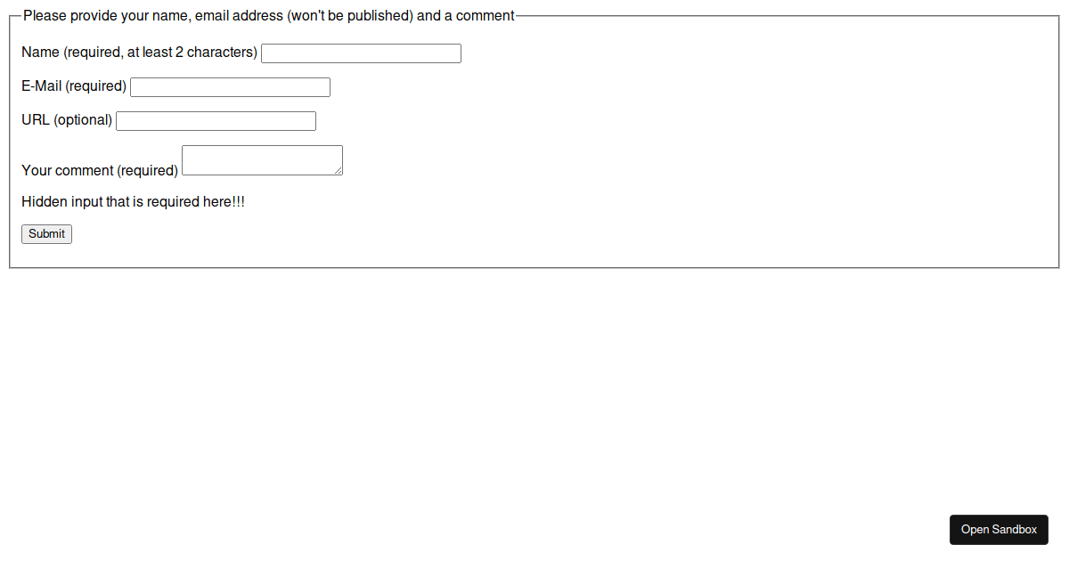 Jquery - validate form (forked) - Codesandbox Jquery - validate form (forked) - Codesandbox
