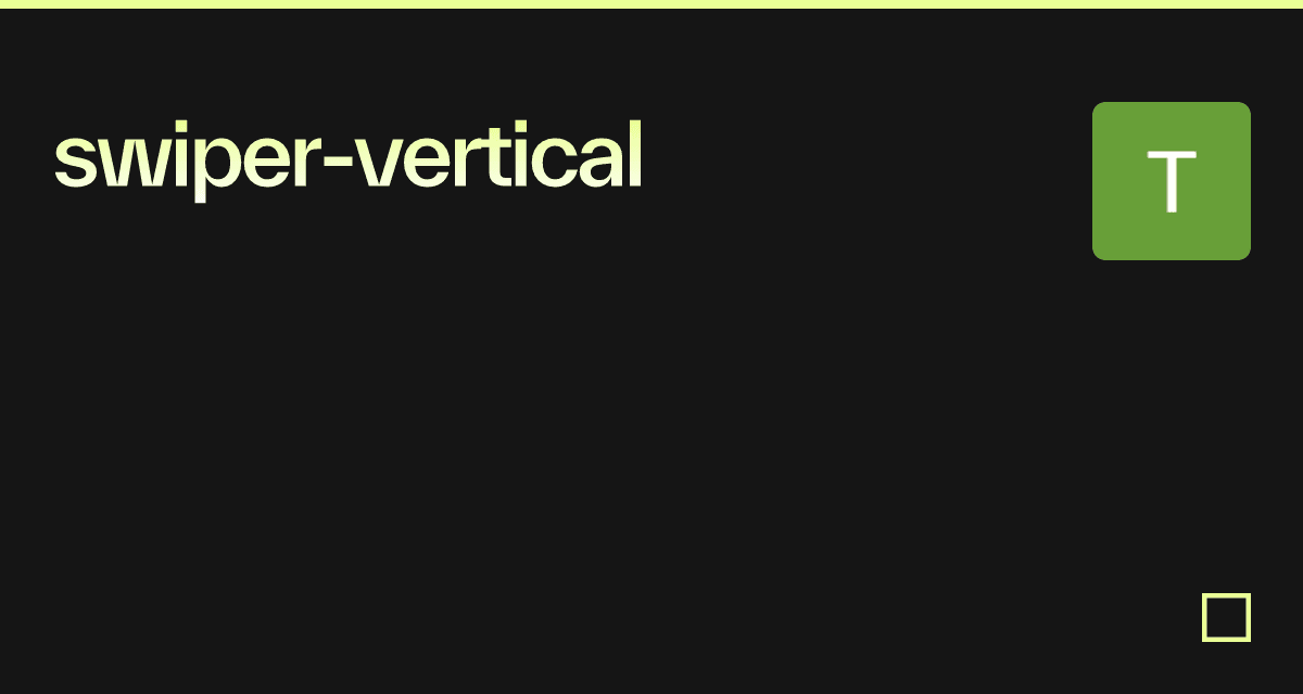 swiper-vertical - Codesandbox