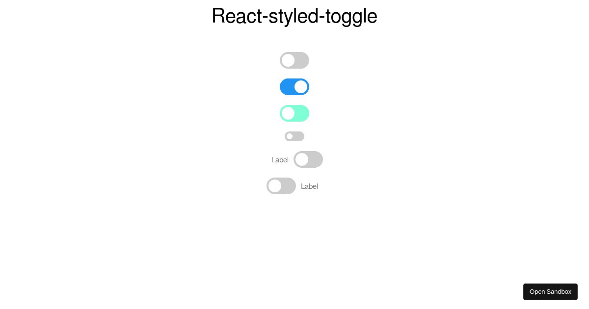 react-styled-toggle - Codesandbox react-styled-toggle - Codesandbox