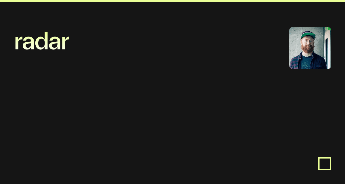 radar - Codesandbox