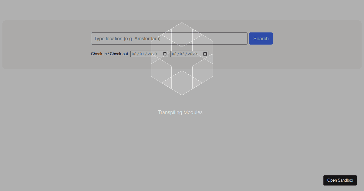 location-search - Codesandbox