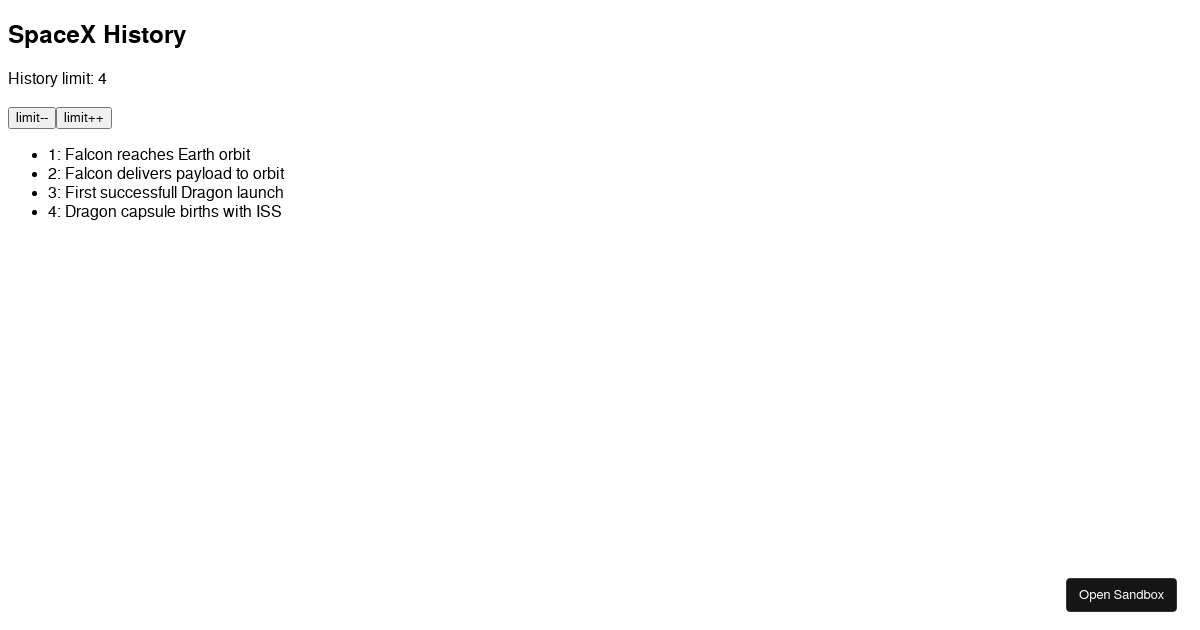 Vue Apollo Graphql Example Using Spacex Data Codesandbox