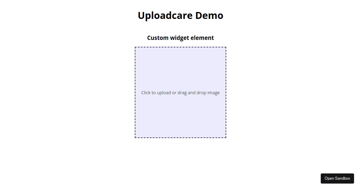 Custom Widget Element Receive Drop Codesandbox 6998