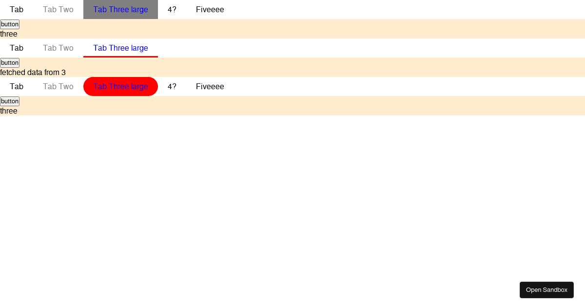 react-state-tabs-examples - Codesandbox