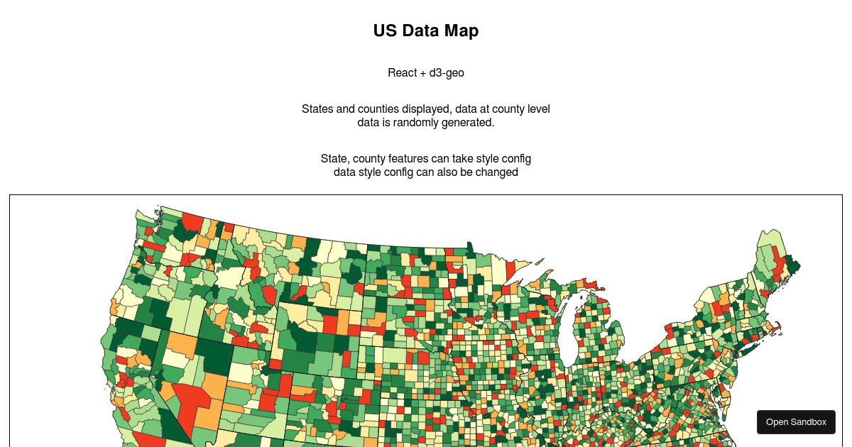 US-data-choropleth-map - Codesandbox