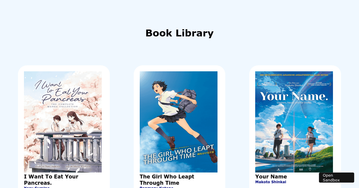 book-library-project - Codesandbox