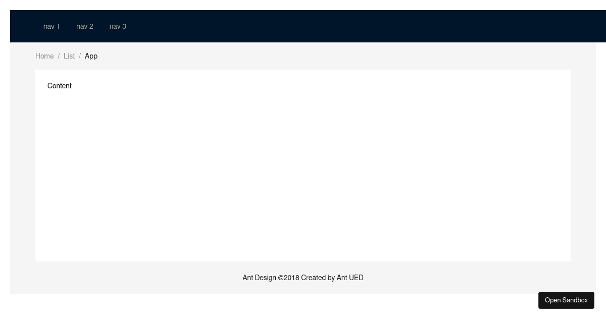 固定头部 - ant-design-vue@4.0.3 - Codesandbox